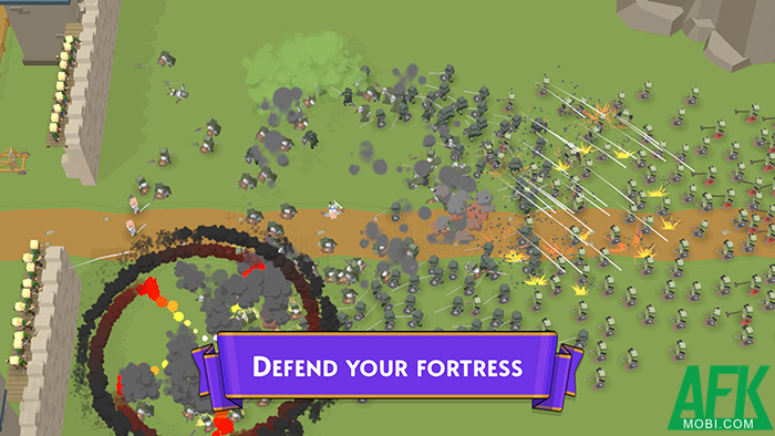 Phát triển đồng thời bảo vệ lãnh địa trong game Medieval Defense ...